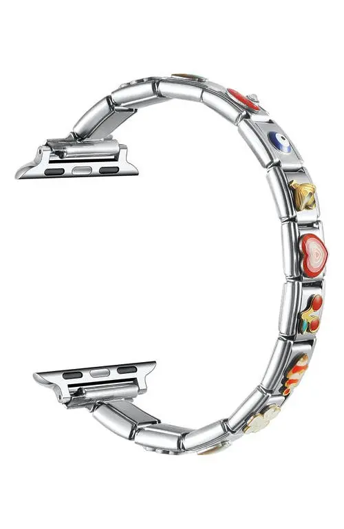 POSH TECH Diy Charm Stainless Steel Watchband