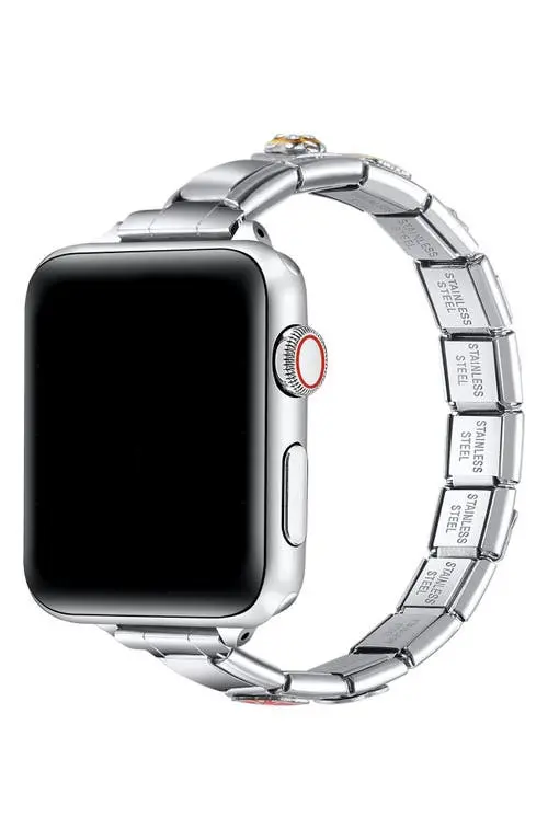 POSH TECH Diy Charm Stainless Steel Watchband