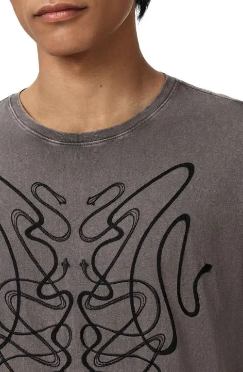 John Varvatos Onate Snake Organic Cotton Graphic T-shirt