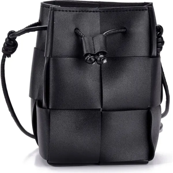 ADORNIA Patchwork Bucket Bag