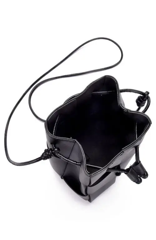 ADORNIA Patchwork Bucket Bag