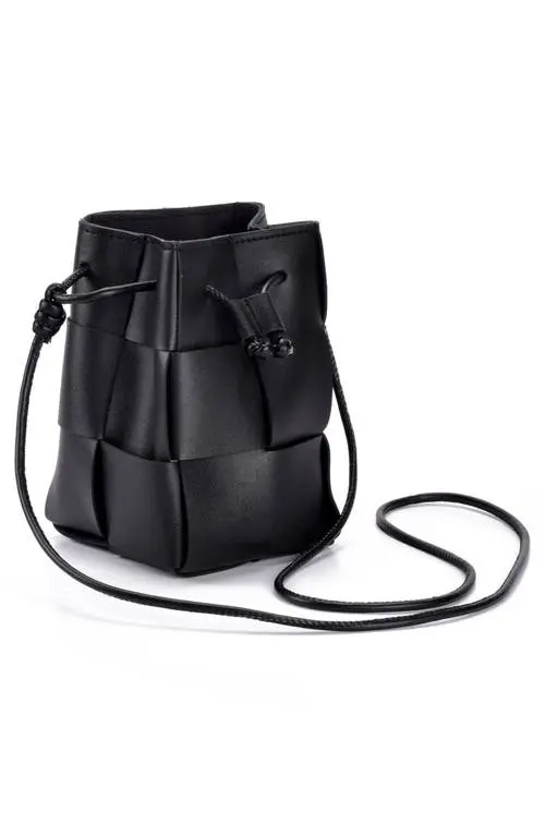 ADORNIA Patchwork Bucket Bag