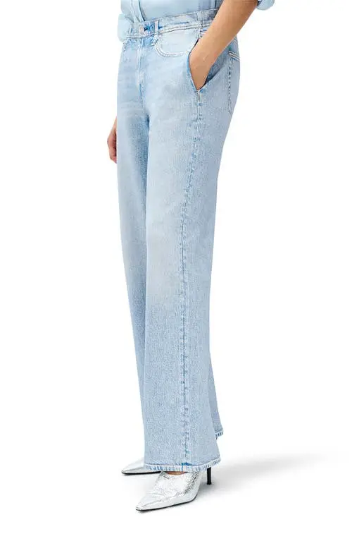 Rag & Bone Rb Miramar Wide-leg Cotton Terry Sweatpants Jeans - Aria