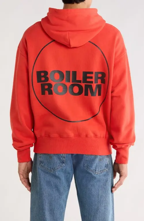 BOILER ROOM Core Oversize Logo Hoodie