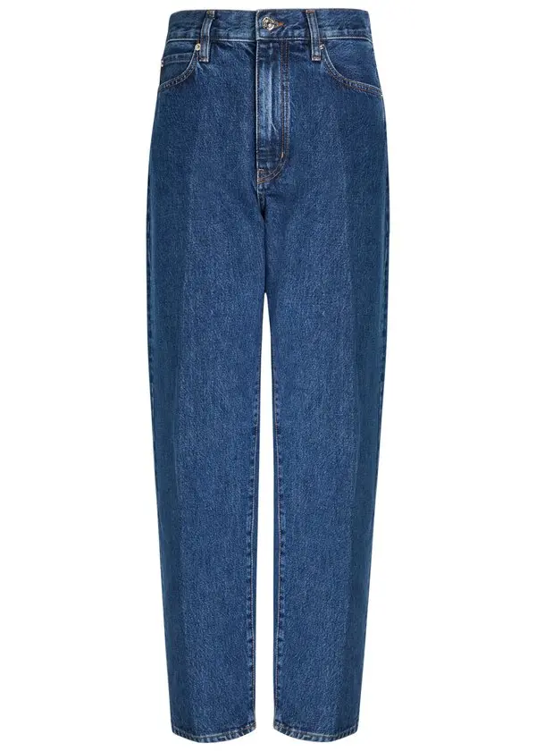 FRAME The Neat Tapered-leg Jeans