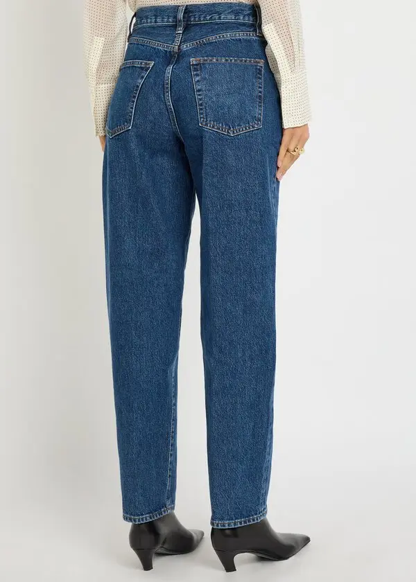 FRAME The Neat Tapered-leg Jeans