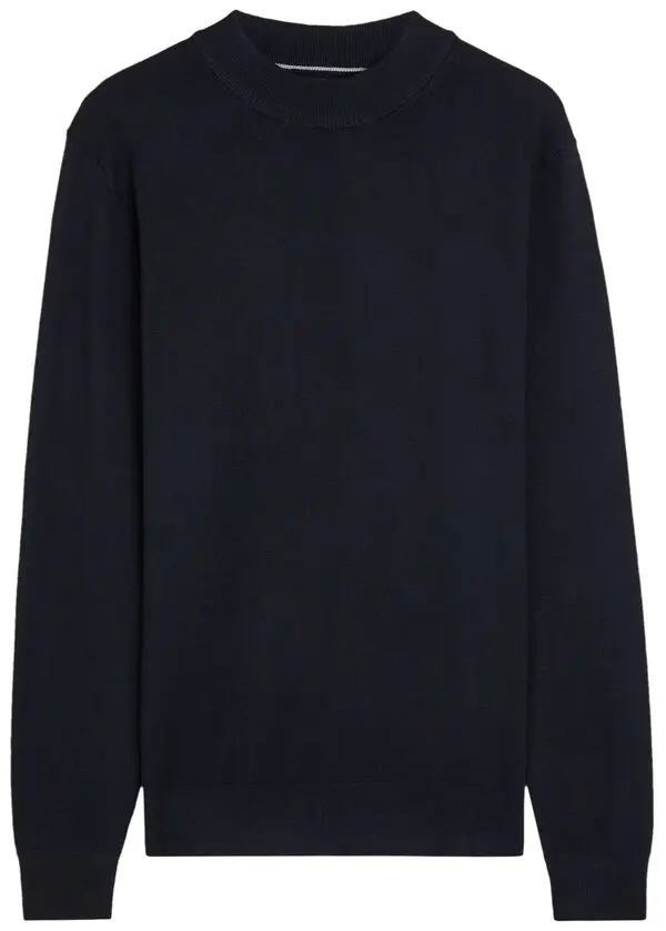 RAITH Noah Knit Jumper - Navy