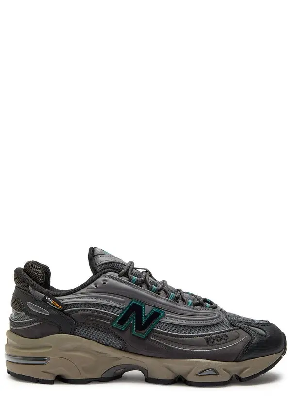 NEW BALANCE 1000 Panelled Mesh Sneakers - Black