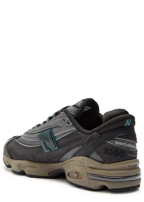 NEW BALANCE 1000 Panelled Mesh Sneakers - Black