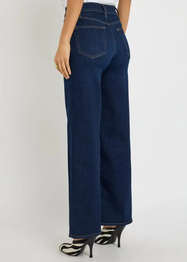 FRAME Le Slim Palazzo Wide-leg Jeans