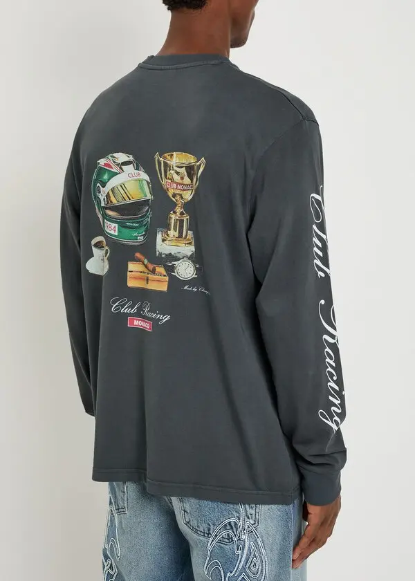 CLUB 1984 Racing Printed Cotton Top