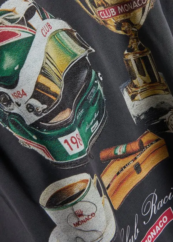 CLUB 1984 Racing Printed Cotton Top