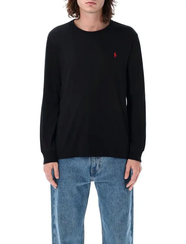 Polo Ralph Lauren Classic Long-sleeve T-shirt - Black