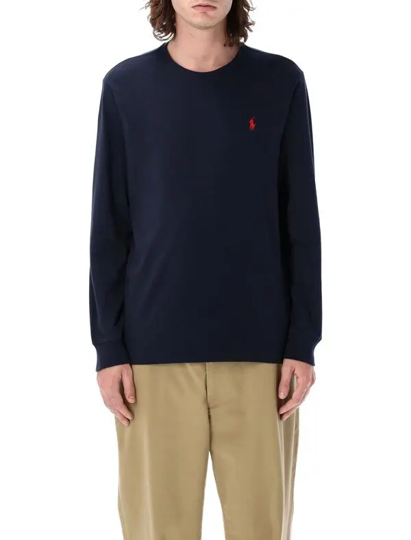 Polo Ralph Lauren Classic Long-sleeve T-shirt - Ink