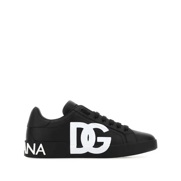 Dolce & Gabbana Low Top Trainers - Black