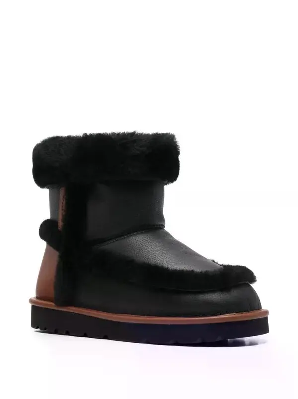 Chloé Dolcie Shearling-trim Boots - Black