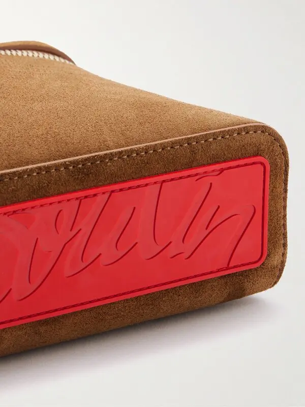 CHRISTIAN LOUBOUTIN Djanis Suede Messenger Bag