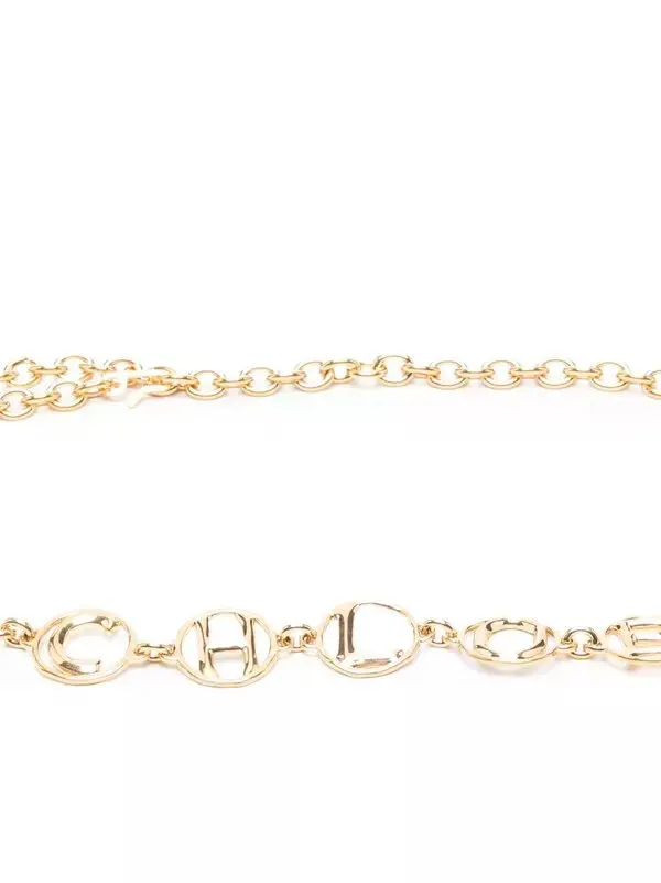 Chloé Script Chain Belt - Gold
