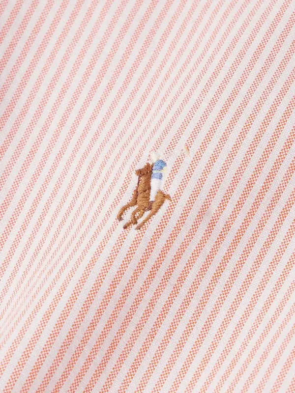 Polo Ralph Lauren Button-down Collar Striped Cotton-poplin Shirt