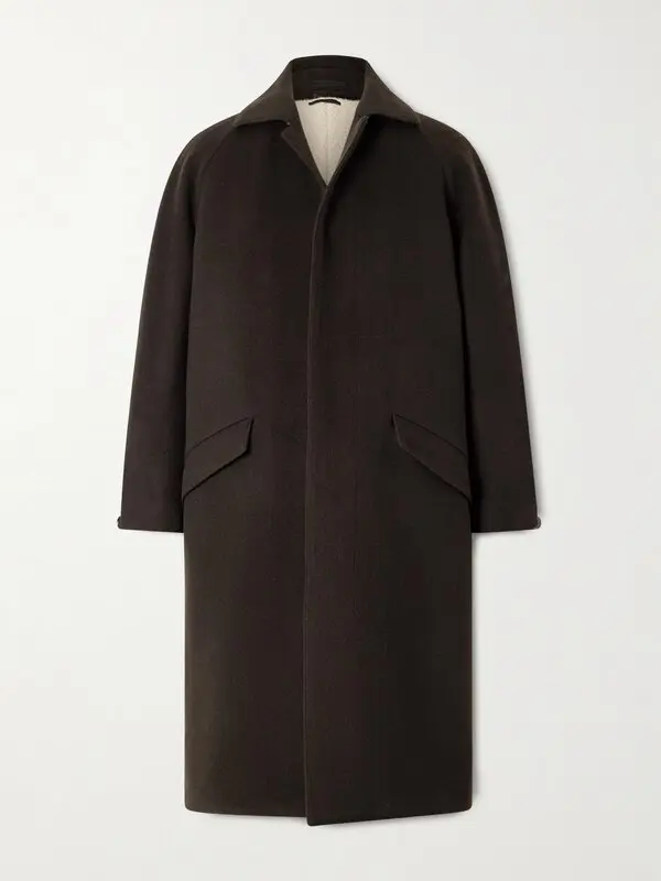 Zegna Cashmere And Silk-blend Coat