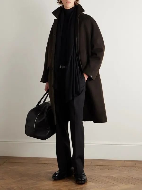 Zegna Cashmere And Silk-blend Coat