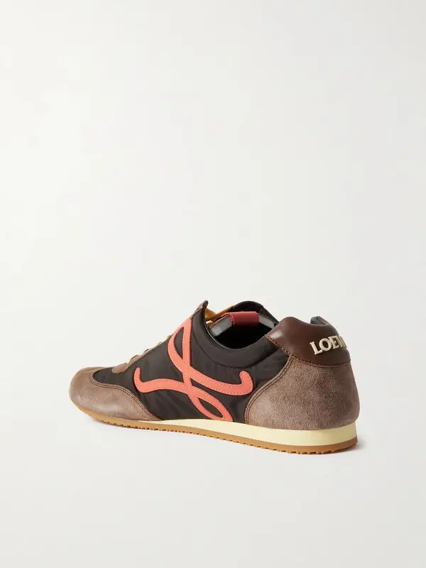 Loewe Ballet Runner 2.0 Logo Sneakers - Brown