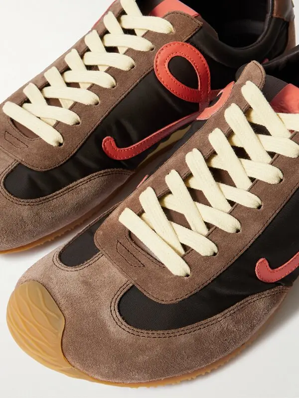 Loewe Ballet Runner 2.0 Logo Sneakers - Brown