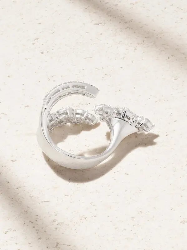 Yeprem 18-karat White Diamond Ring