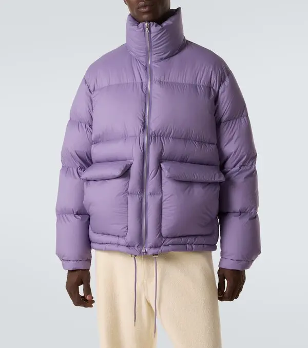 Auralee Ripstop Down Jacket - Purple