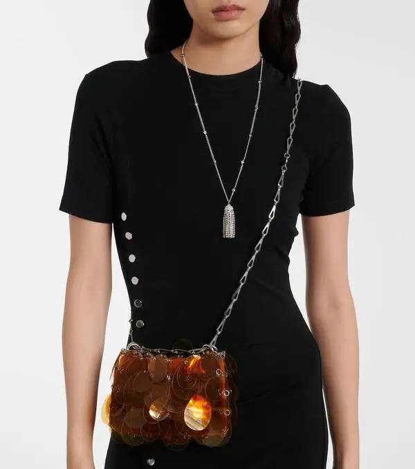 Rabanne Sparkle Sequined Shoulder Bag