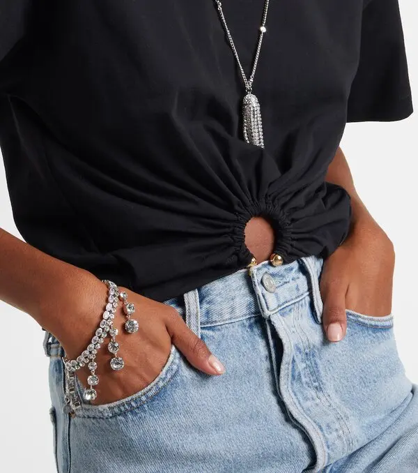 Rabanne Crystal-embellished Bracelet