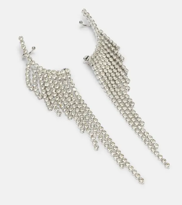 Rabanne Embellished Drop Earrings