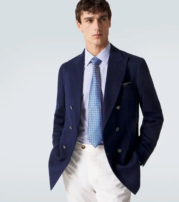 Charvet Silk Jacquard Neck Tie