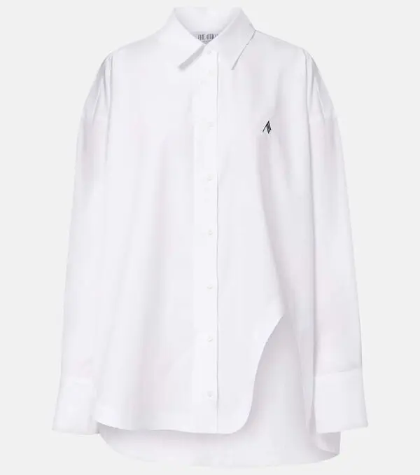 Attico Diana Oversized Cotton Shirt