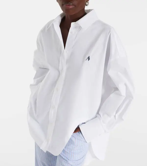 Attico Diana Oversized Cotton Shirt