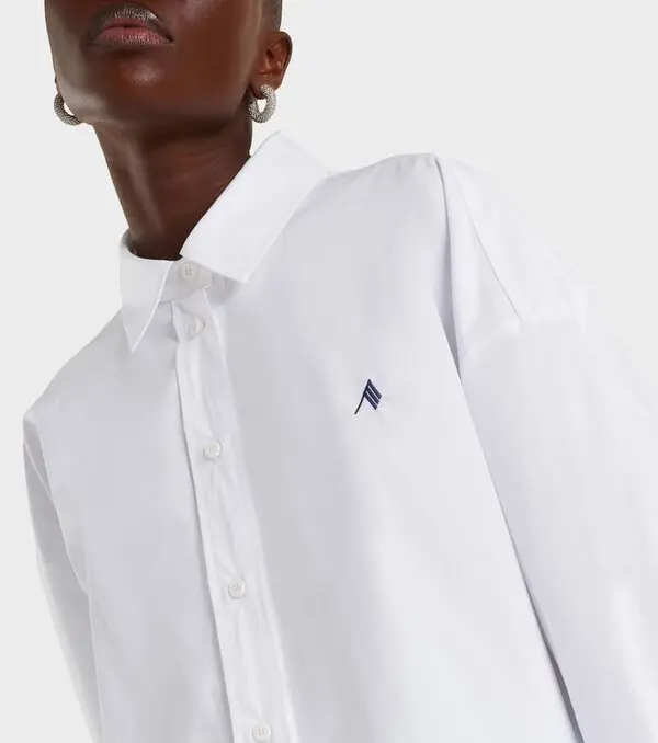 Attico Diana Oversized Cotton Shirt