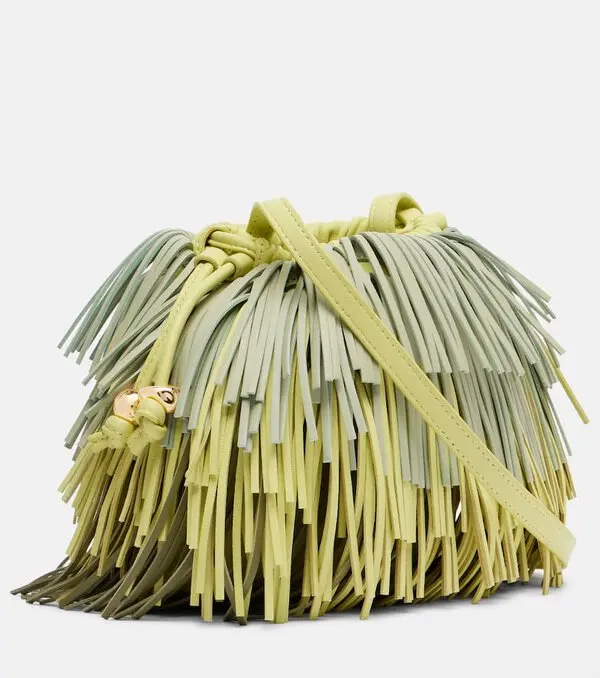 Zimmermann Fringe Ombré Leather Crossbody Bag