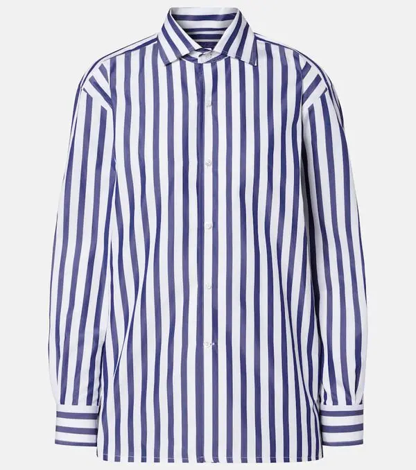 Ralph Lauren Striped Cotton Poplin Shirt