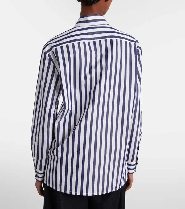 Ralph Lauren Striped Cotton Poplin Shirt