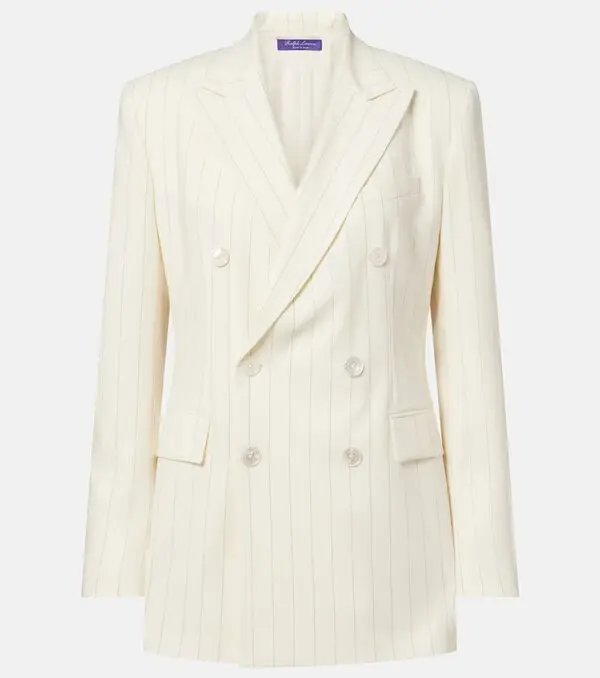 Ralph Lauren Tailored Wool Jacket - White