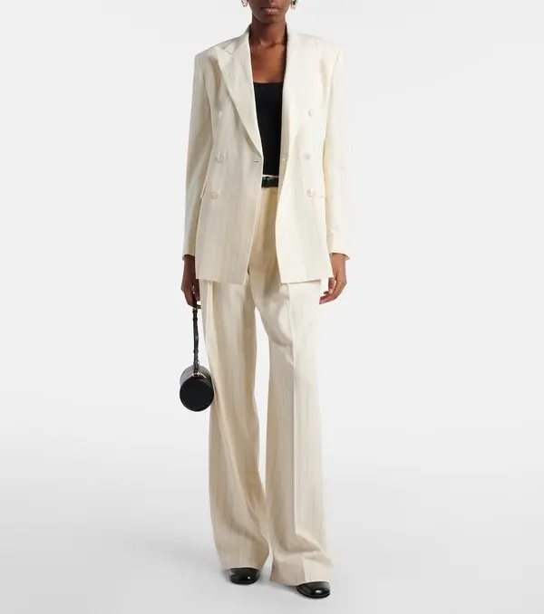 Ralph Lauren Tailored Wool Jacket - White