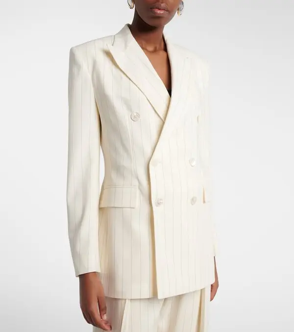 Ralph Lauren Tailored Wool Jacket - White