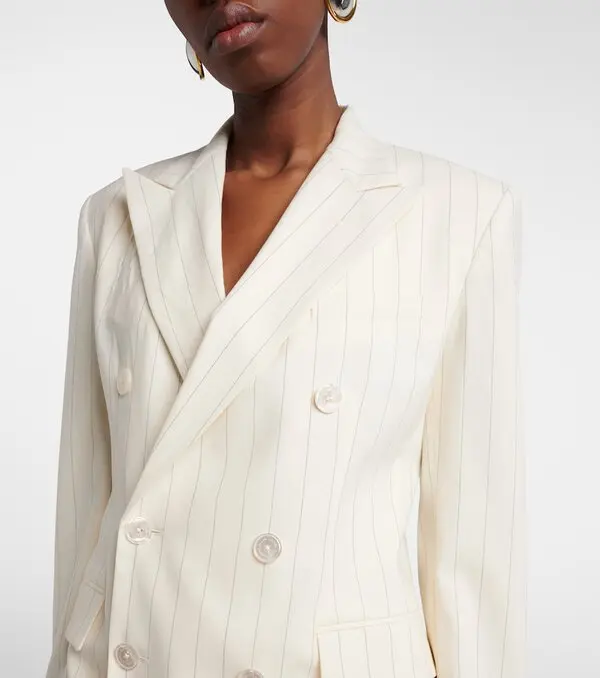 Ralph Lauren Tailored Wool Jacket - White