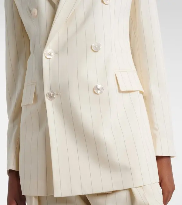 Ralph Lauren Tailored Wool Jacket - White