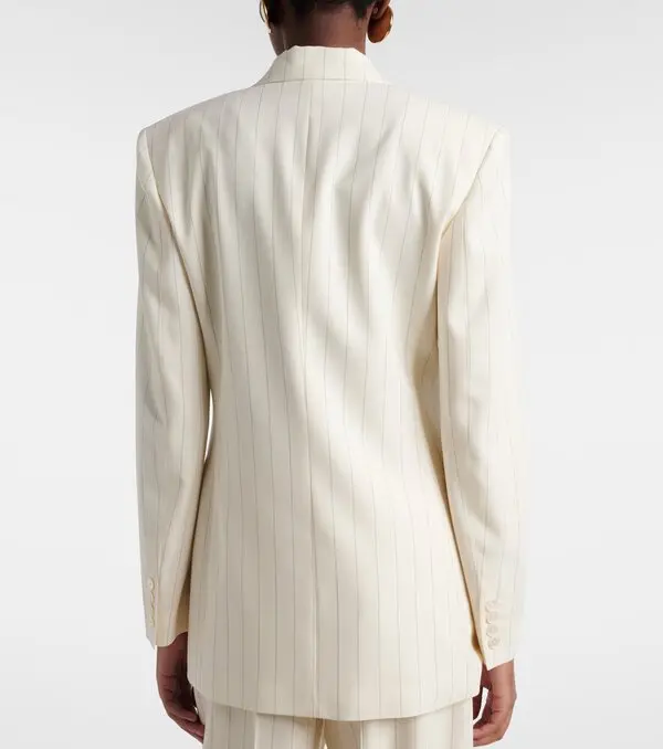 Ralph Lauren Tailored Wool Jacket - White