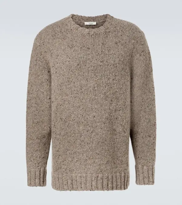 THE ROW Pellegrino Cashmere Sweater - Brown