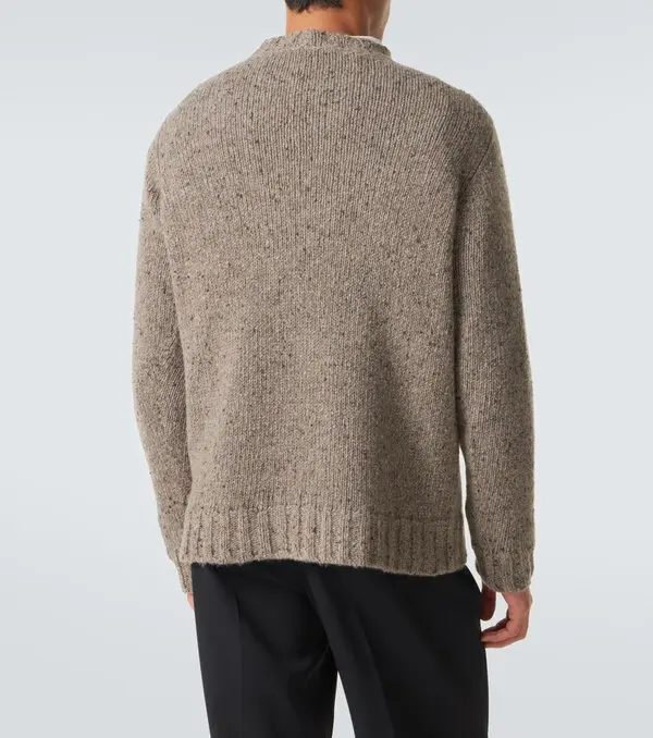 THE ROW Pellegrino Cashmere Sweater - Brown