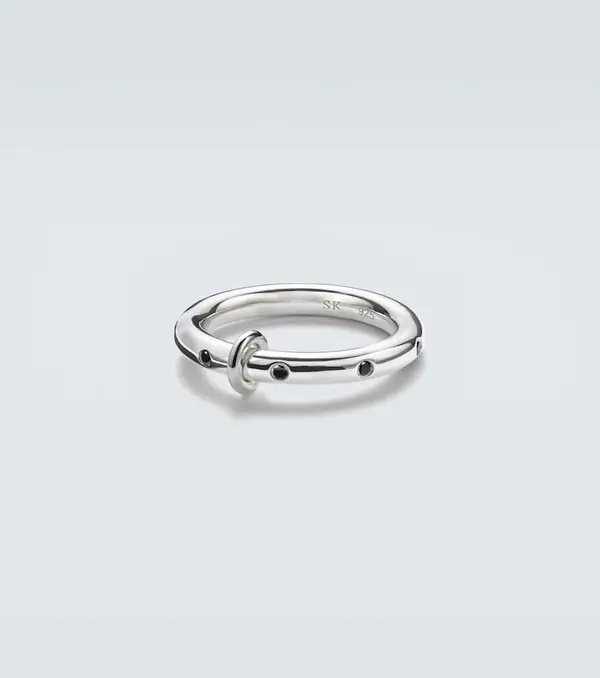 SPINELLI KILCOLLIN Ovio Sterling Ring With Diamonds