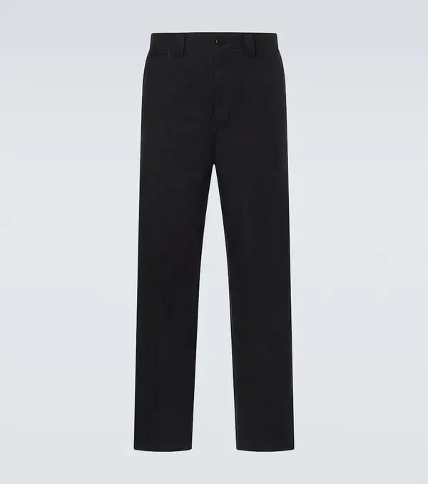 Visvim High-rise Cotton Chinos - Black