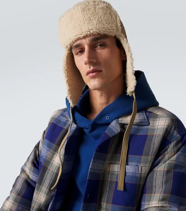 Visvim Shearling Aviator Hat
